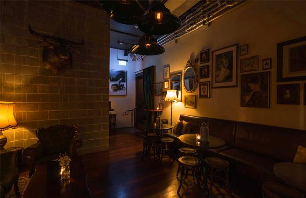 Cocktails At Bar LaFayette - Hidden City Secrets