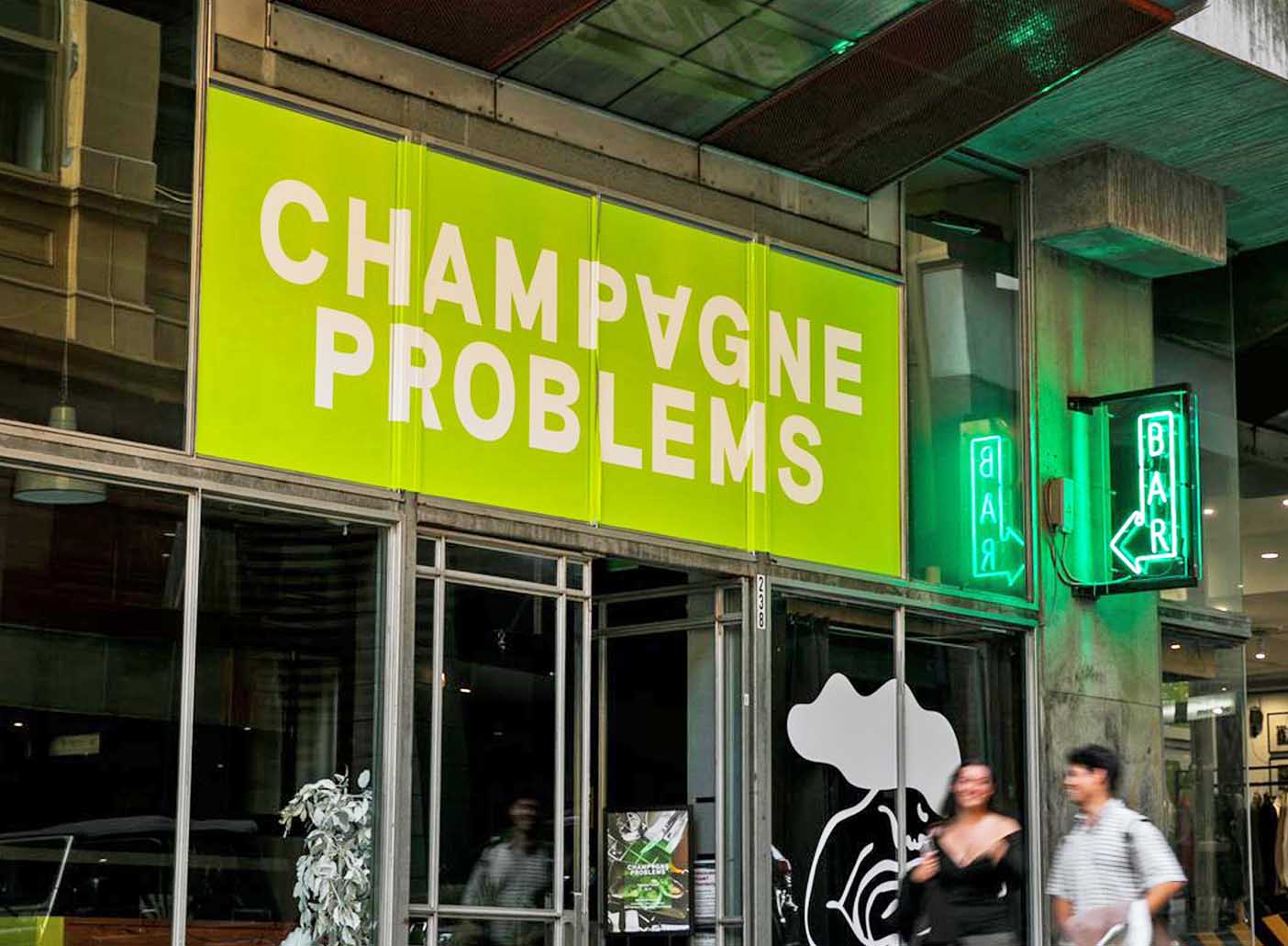 Champagne Problems | Sleek Function Hire | Hidden City Secrets